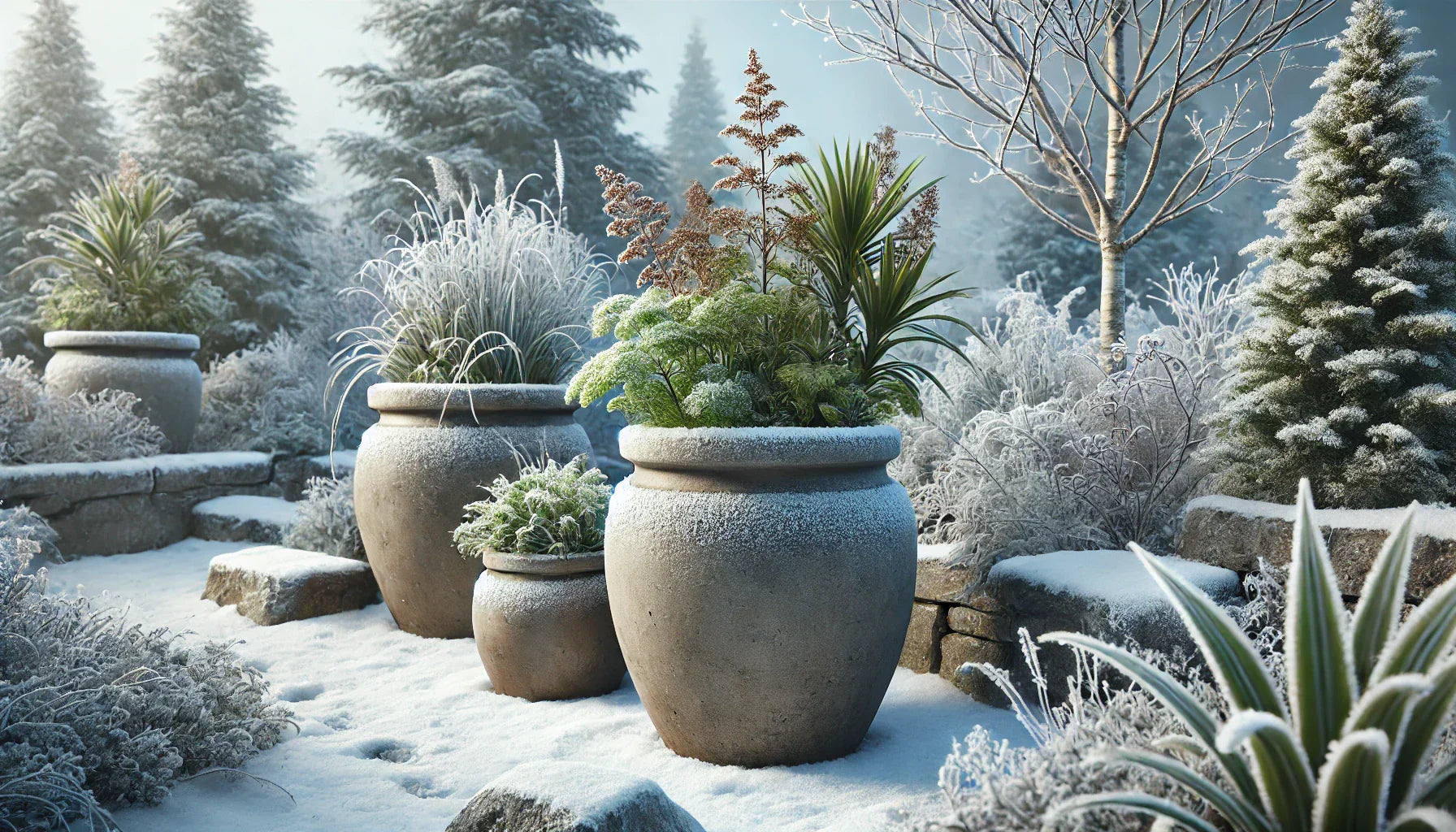 Mrazuvzdorné květináče na zahradu a terasu | Provencelia